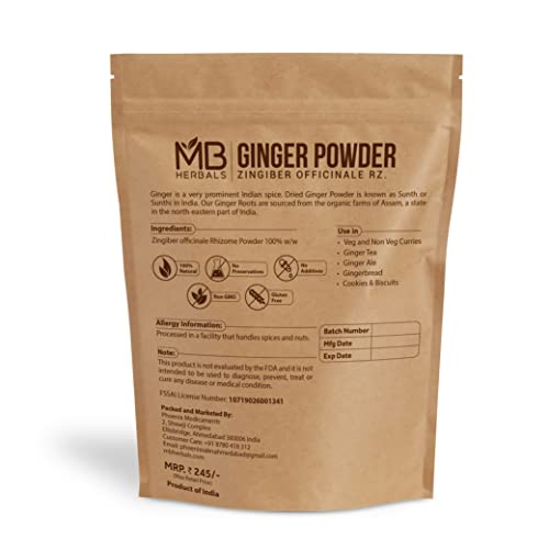 non-GMO ginger for healthy recipes