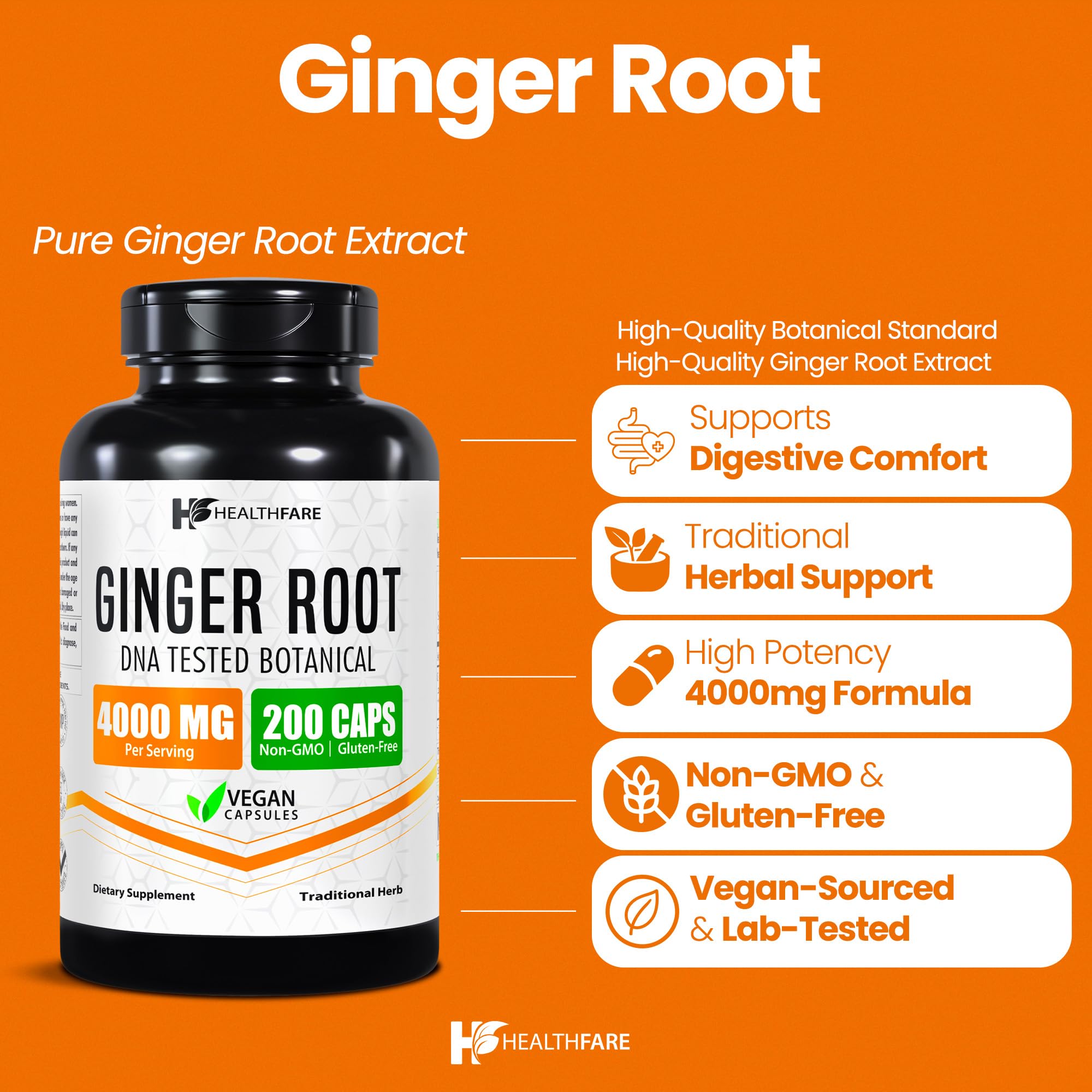 non-GMO ginger supplement Canada