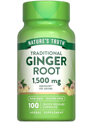 non-GMO ginger supplement for wellness