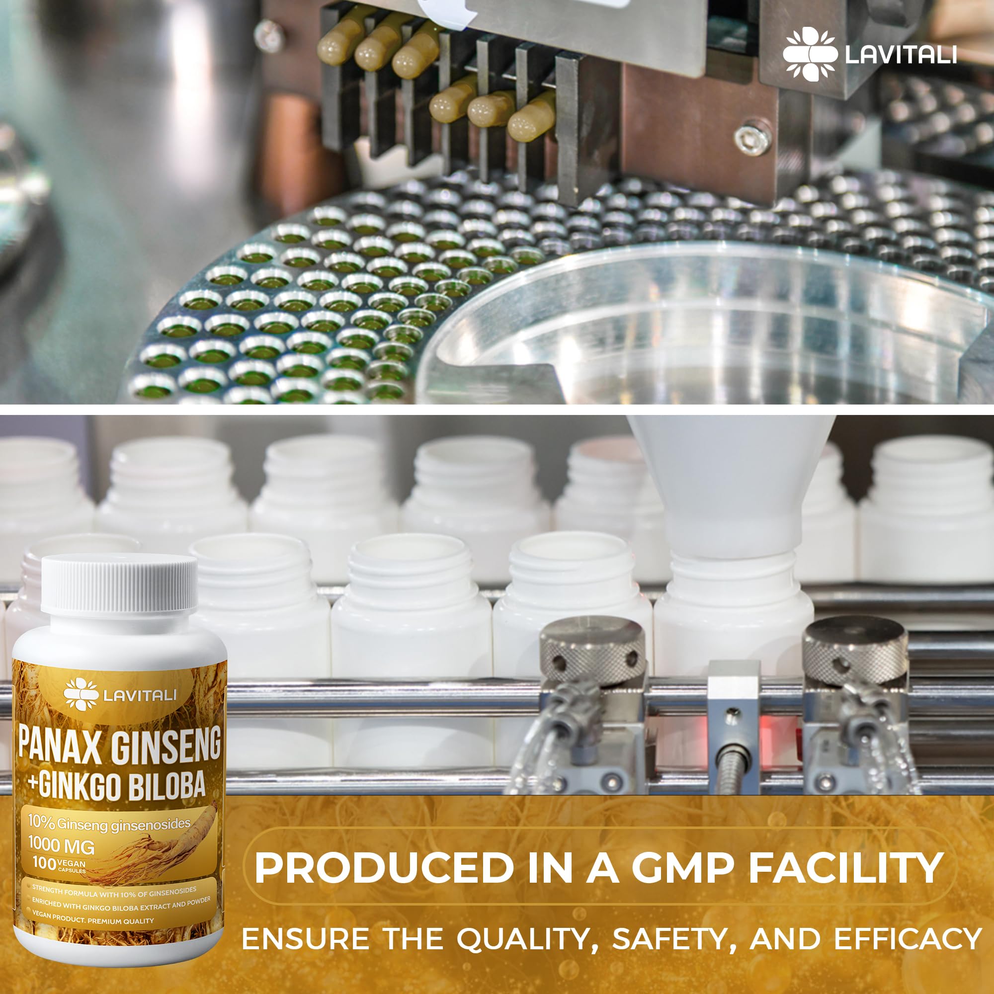 non-GMO ginkgo biloba capsules