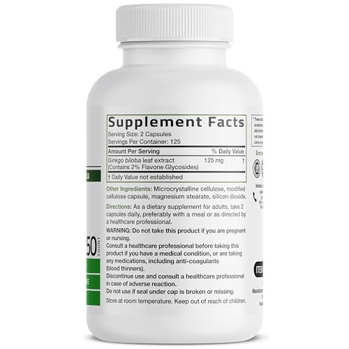 non-GMO ginkgo biloba for cognitive health
