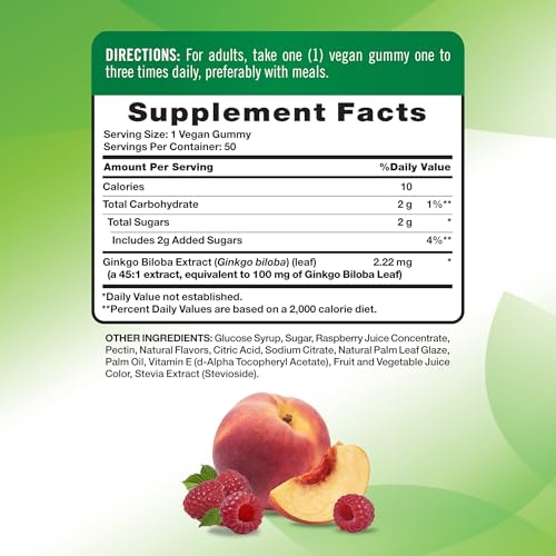 non-GMO ginkgo biloba for cognitive support