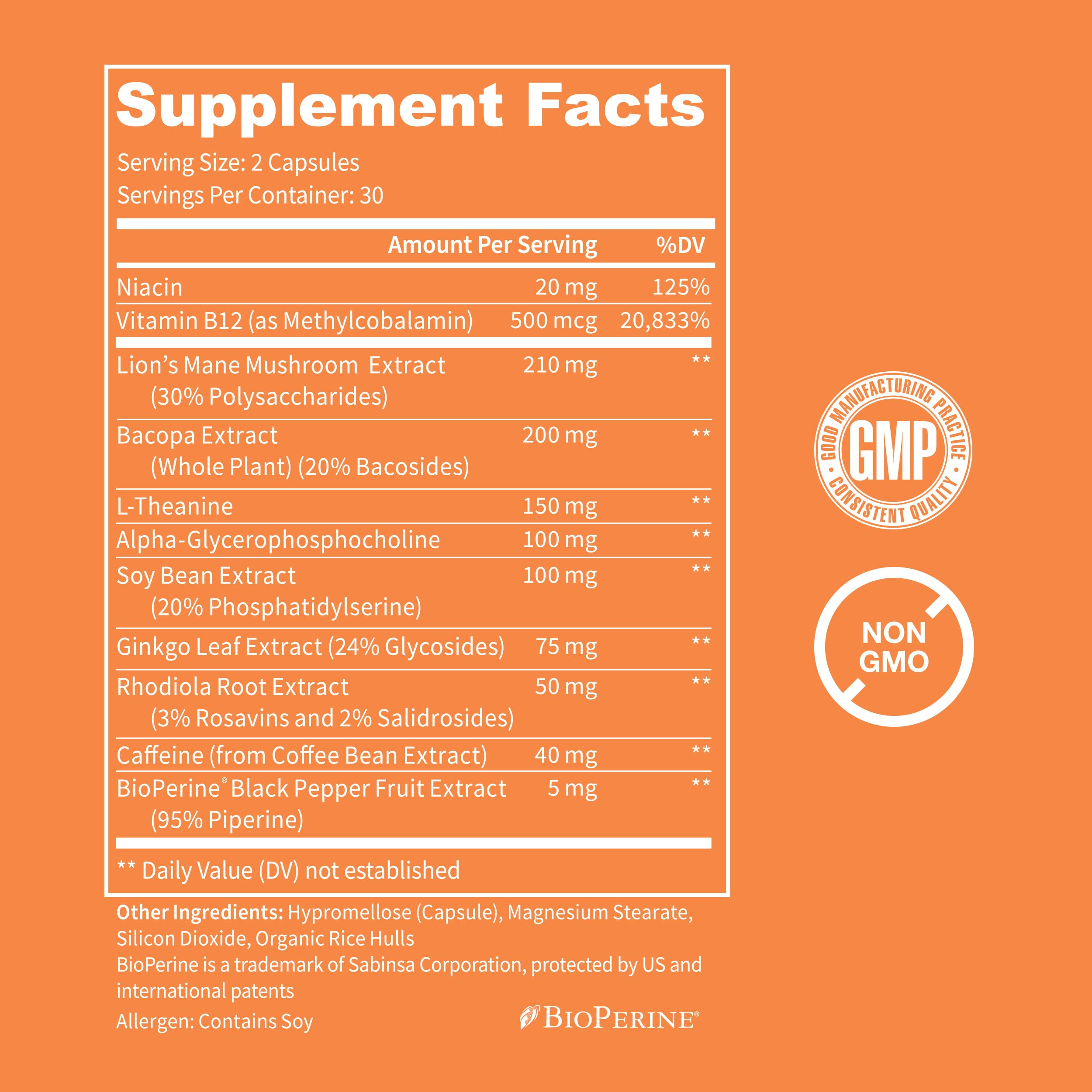 non-GMO ginkgo biloba for wellness