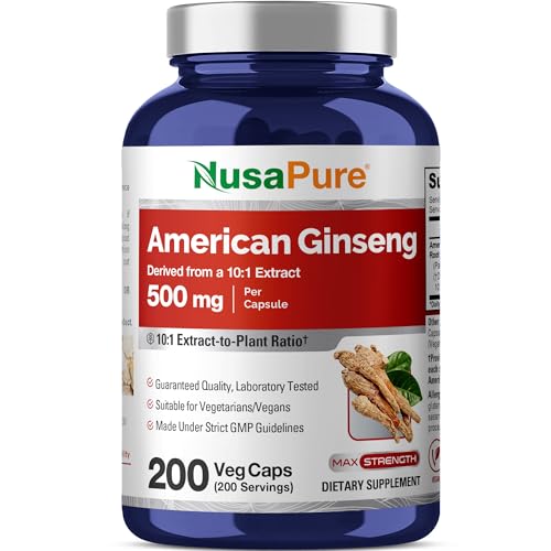 non-GMO ginseng health supplement
