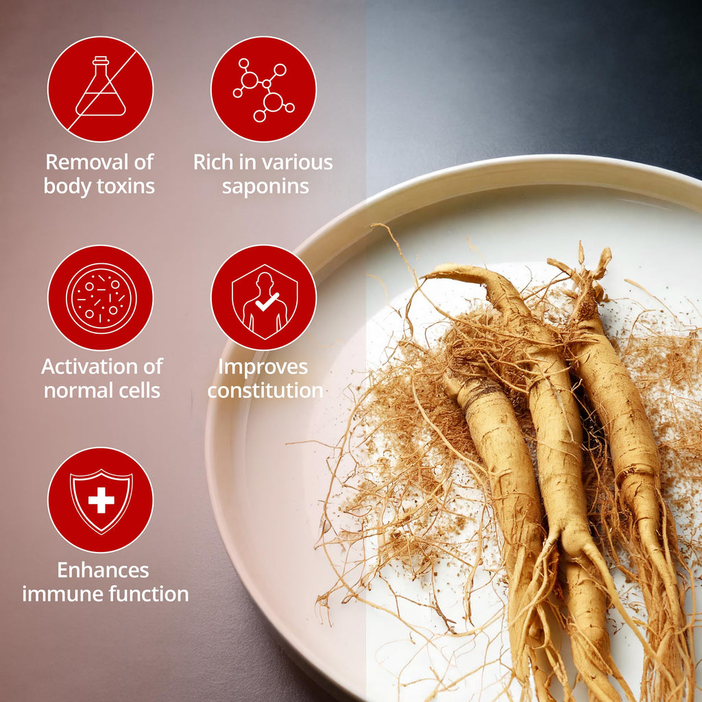 Non-GMO ginseng supplement for focus