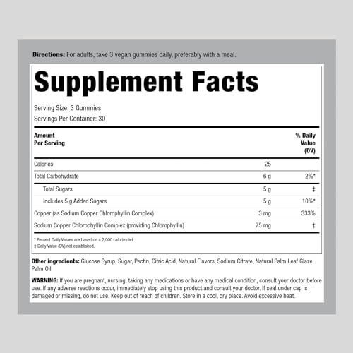Non-GMO gluten-free chlorophyll benefits