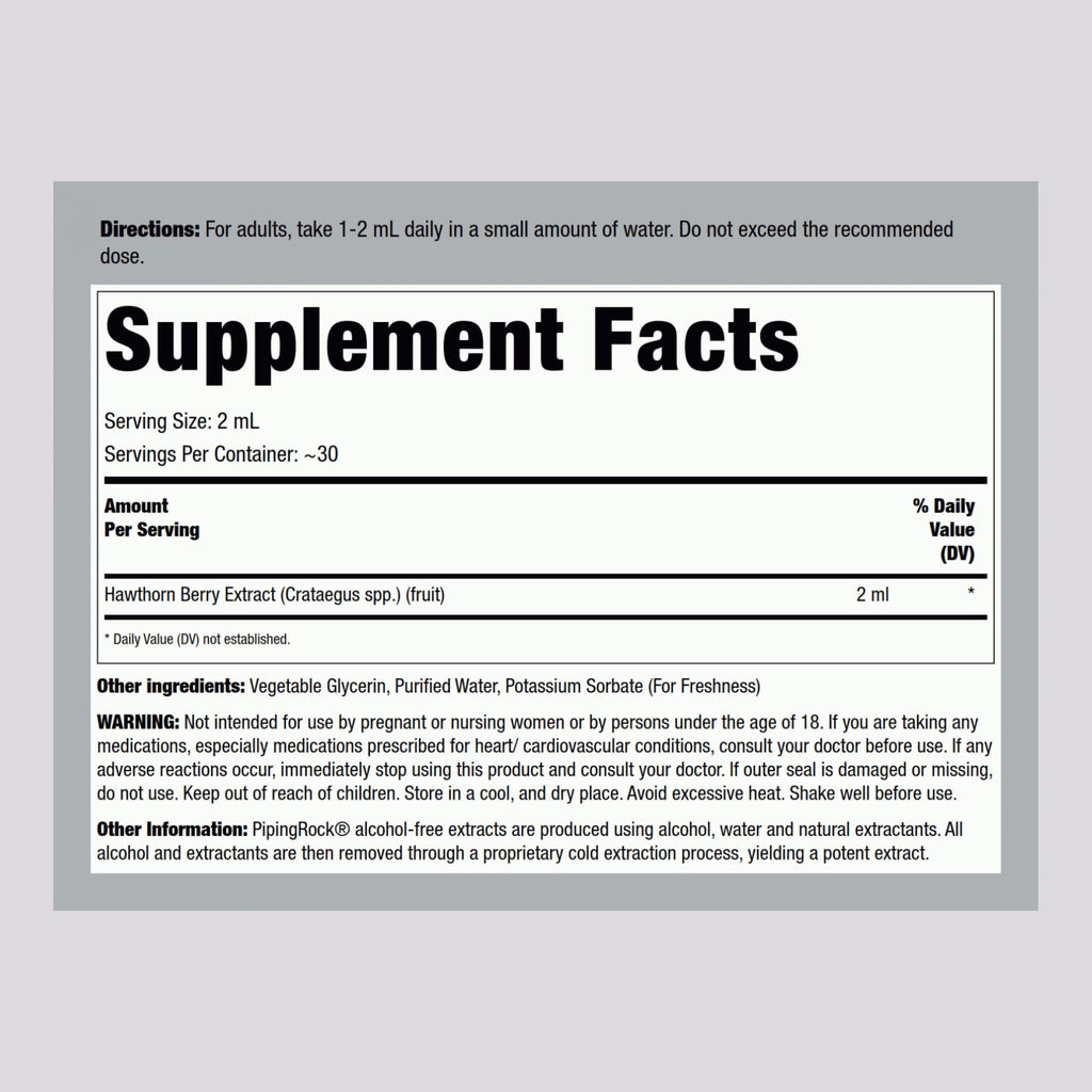 non-GMO gluten-free hawthorn extract