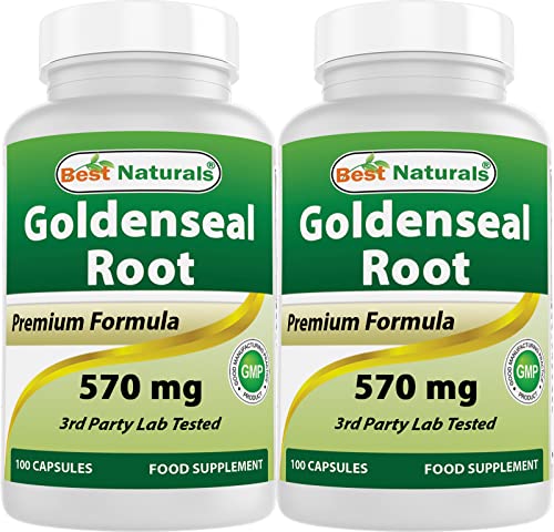 non-GMO goldenseal capsules for health