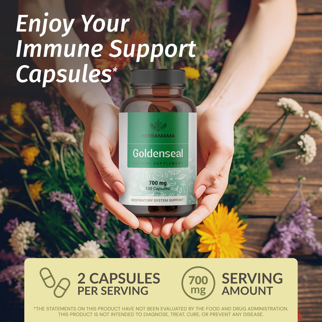 non-GMO goldenseal for respiratory health
