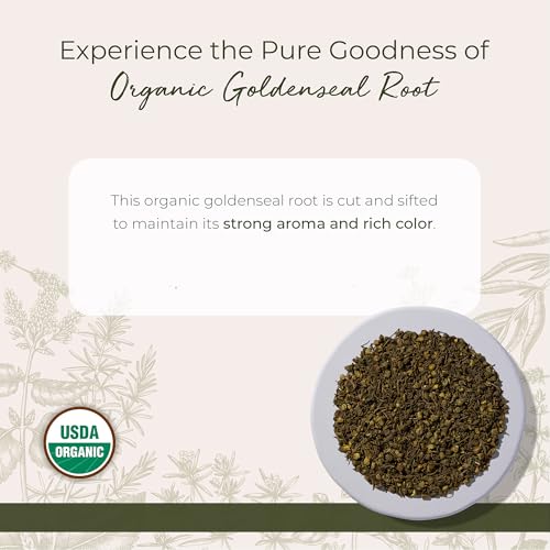 non-GMO goldenseal loose leaf