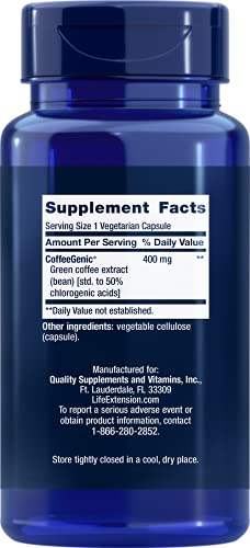 non-GMO green coffee bean extract supplement