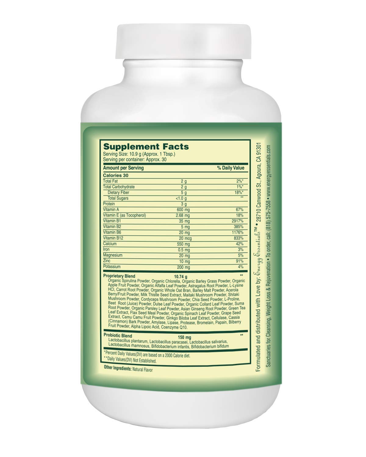 non-GMO green superfood for health