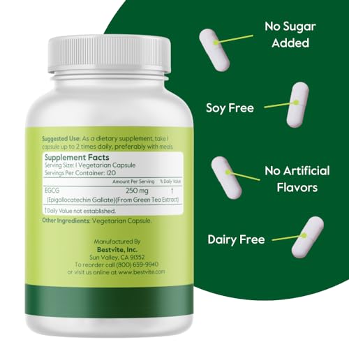 non-GMO green tea extract capsules