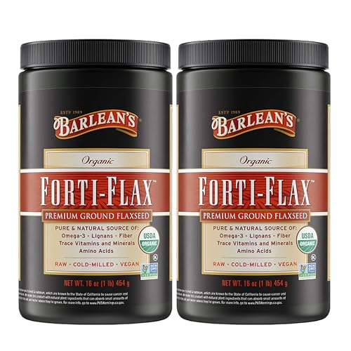 Non-GMO ground flaxseed for smoothies