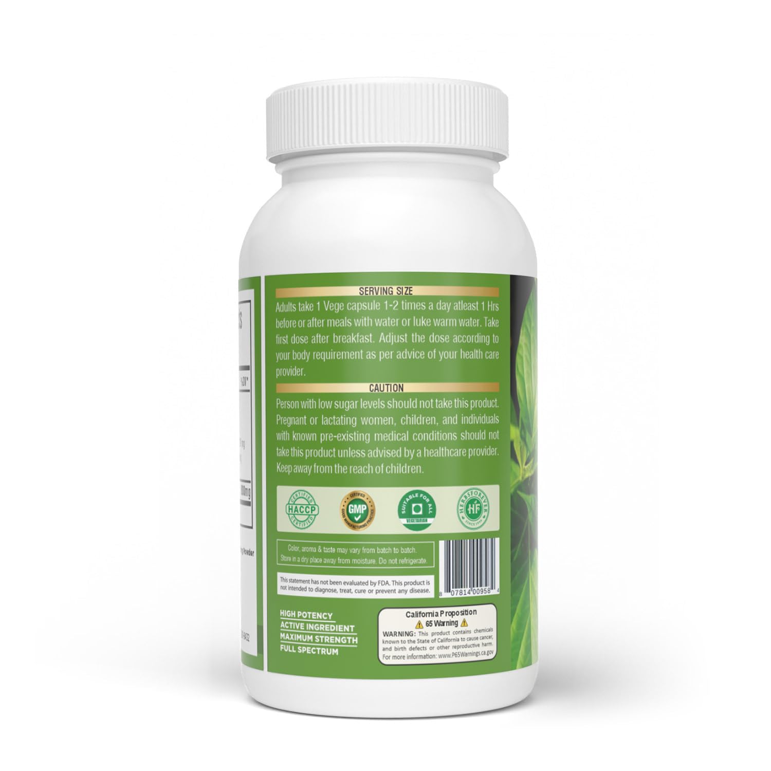 Non-GMO Gymnema Sylvestre capsules