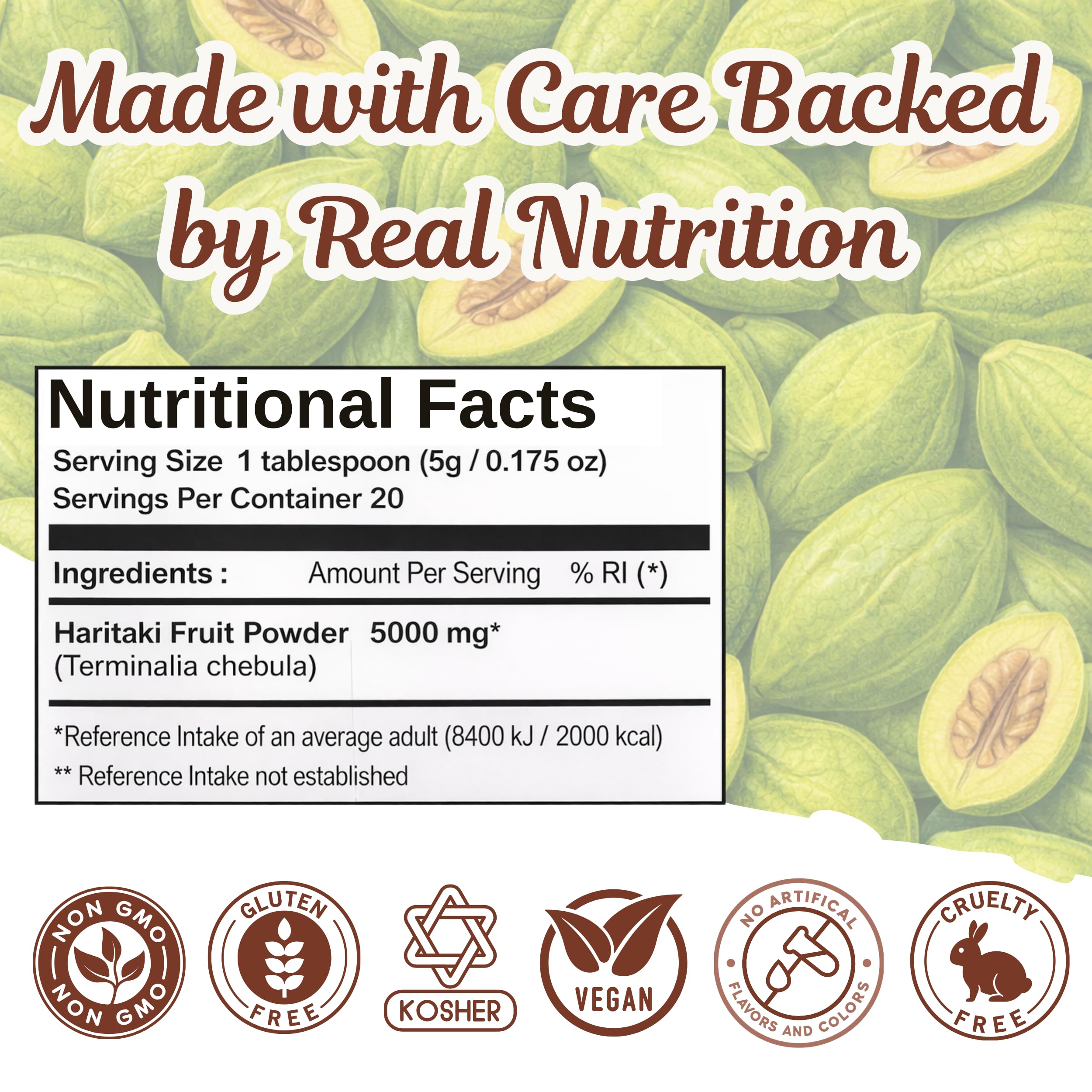 non-GMO haritaki powder benefits