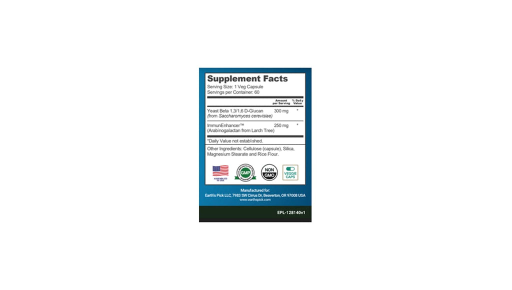 Non-GMO health supplements for immunity