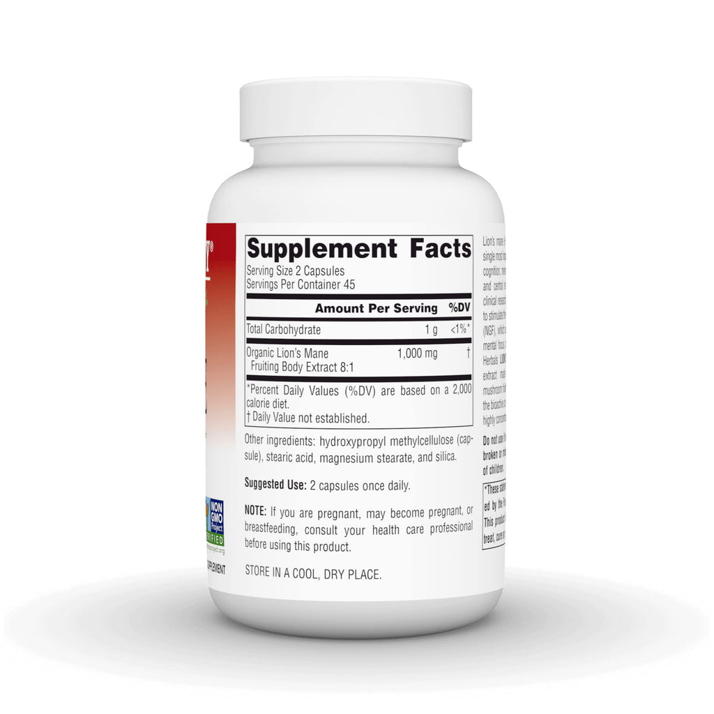 Non-GMO herbal capsules for mood support