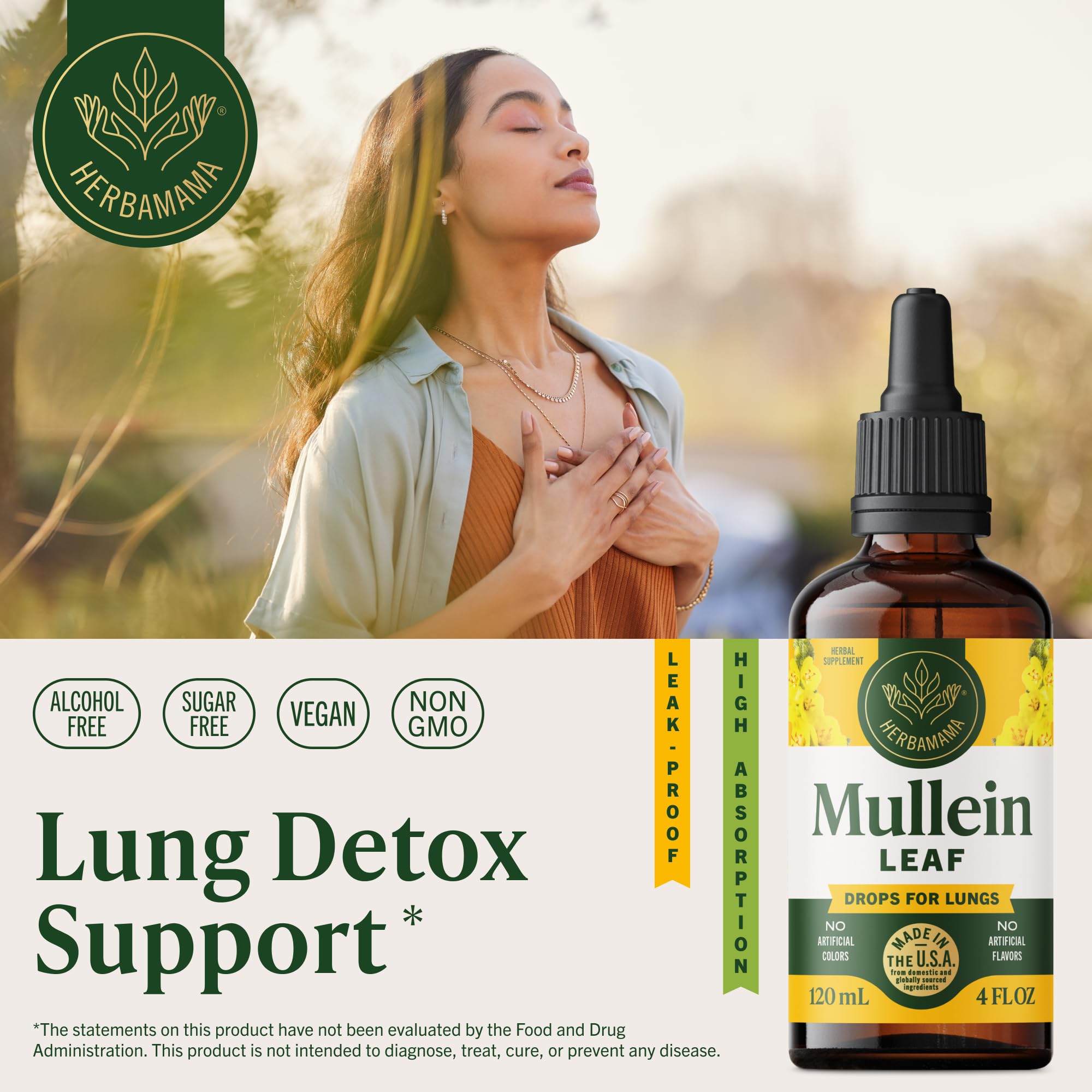 Non-GMO herbal lung cleanse