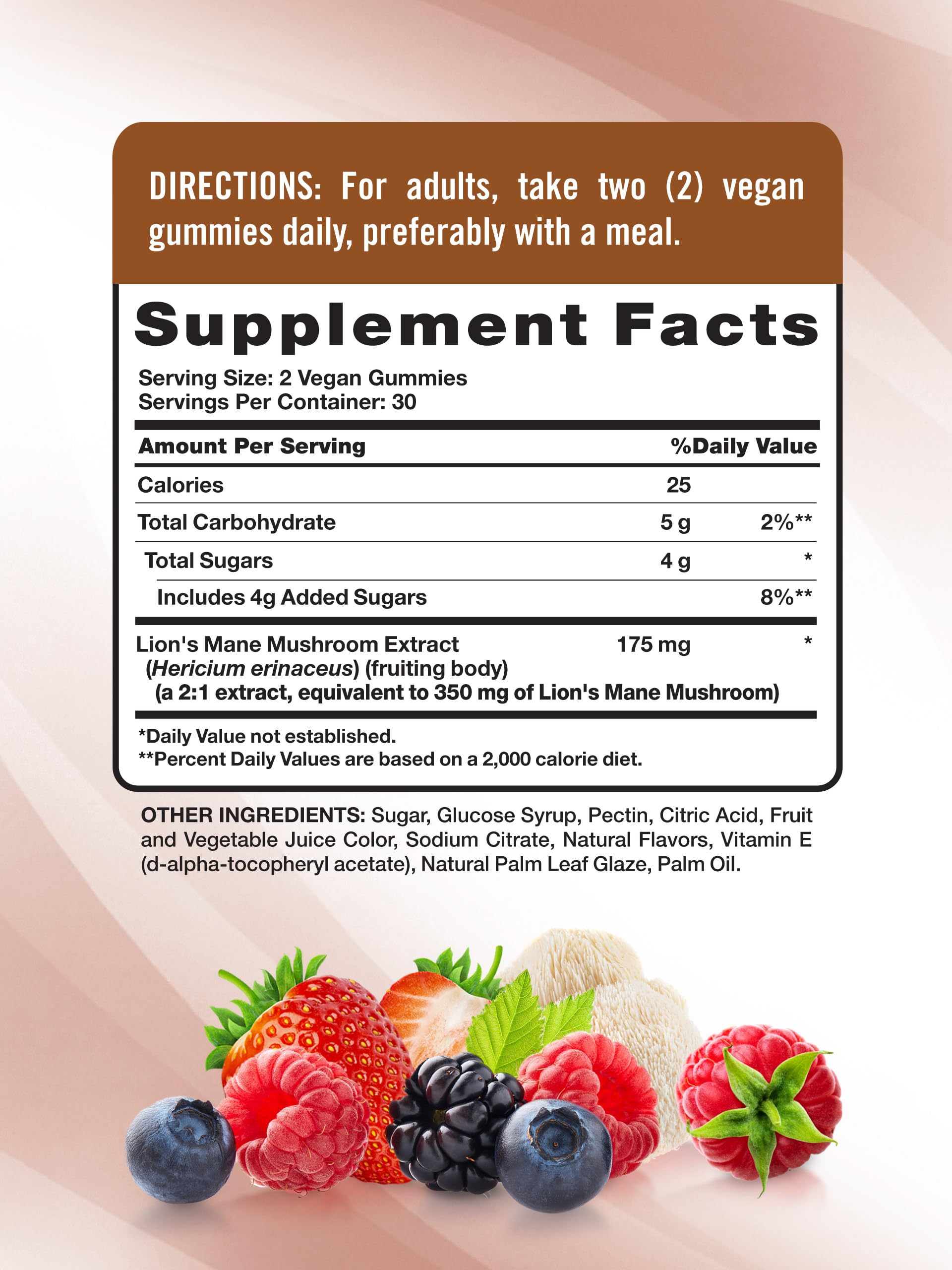 Non-GMO herbal mushroom formula
