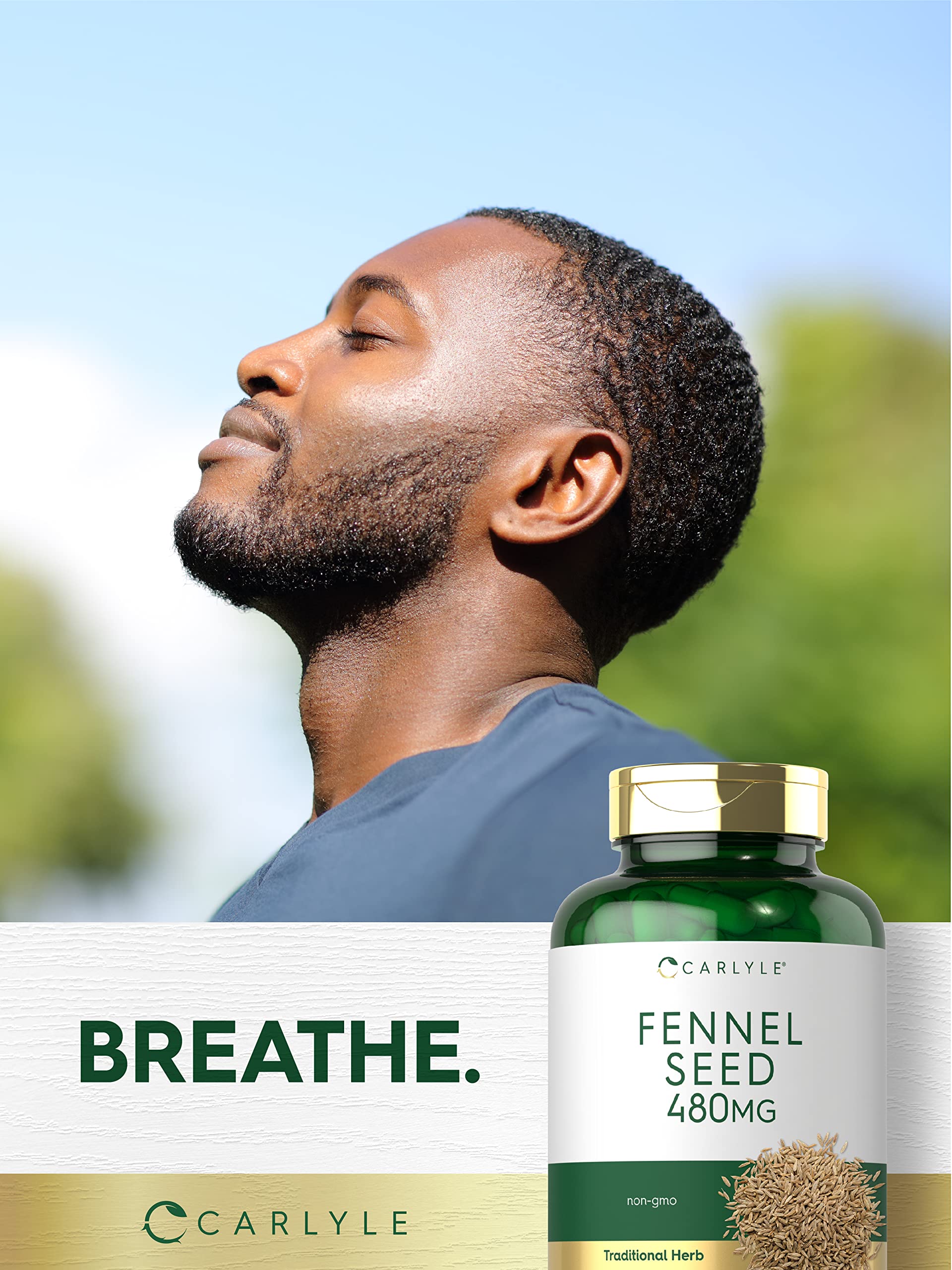 Non-GMO herbal supplement capsules