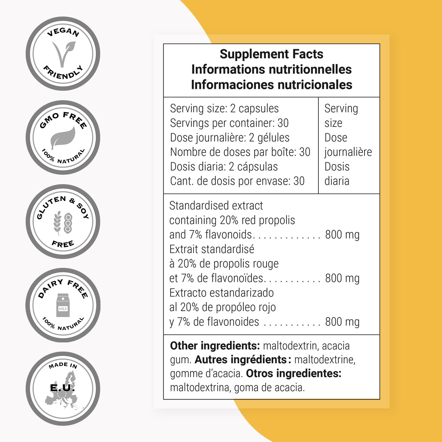 non-GMO herbal supplements for health