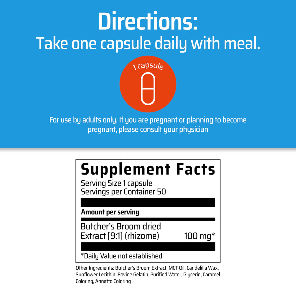 non-GMO herbal supplements for veins