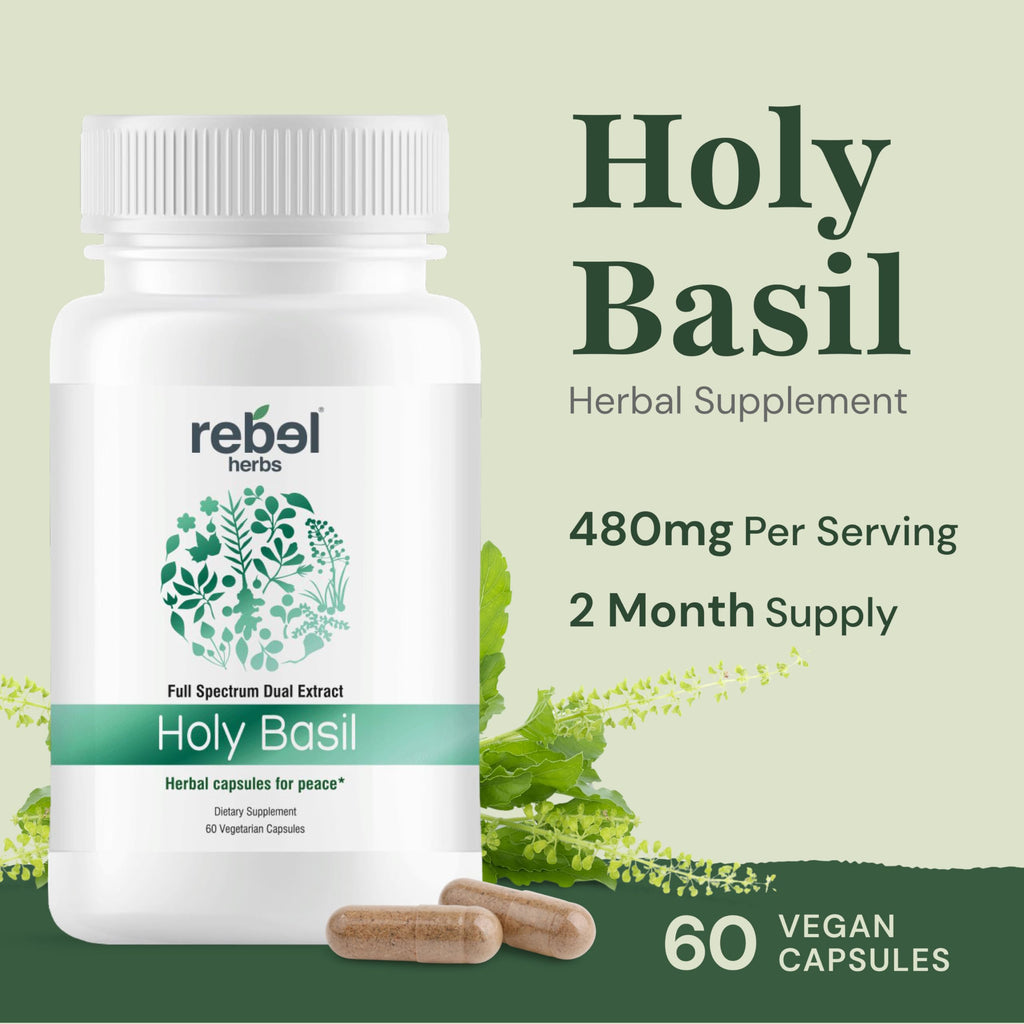 non-GMO holy basil capsules