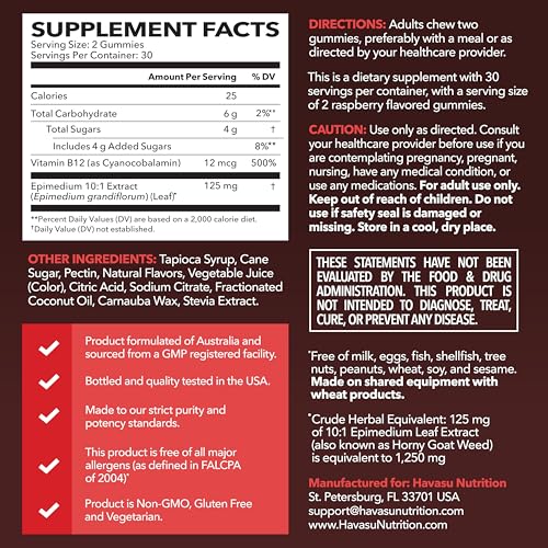 non-GMO horny goat weed gummies