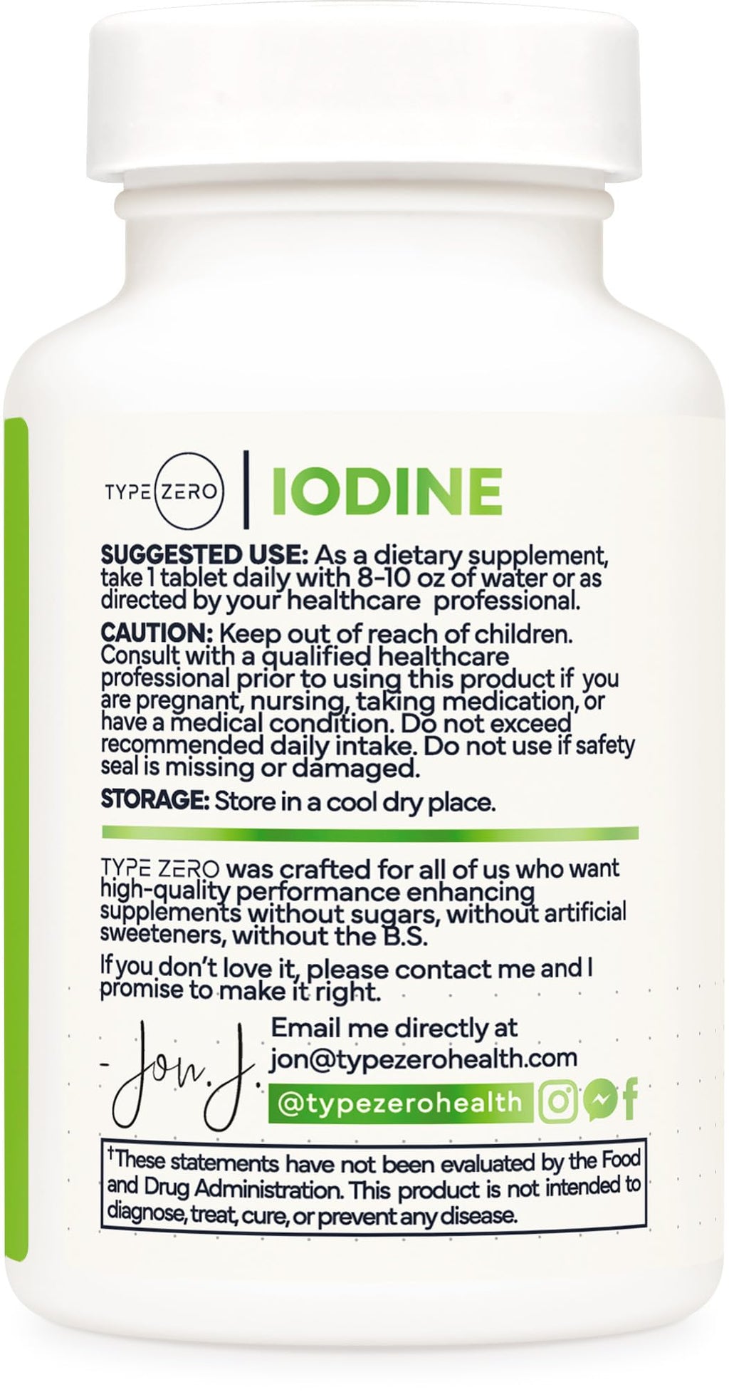 non-GMO iodine for daily wellness