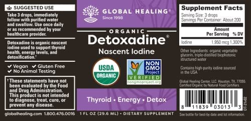 non-GMO iodine for health