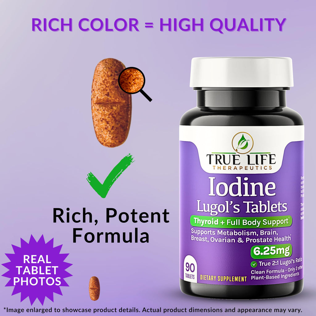 non-GMO iodine tablets for wellness