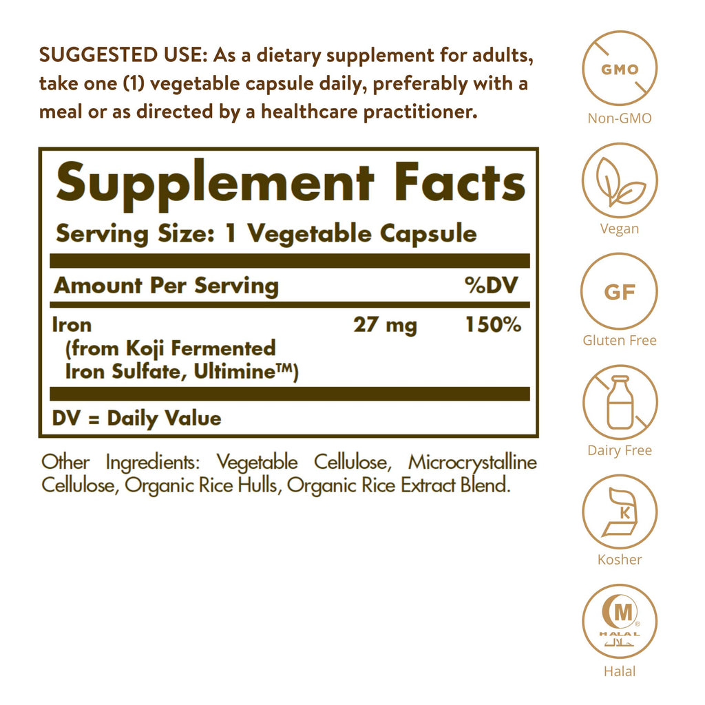 non-GMO iron for optimal health