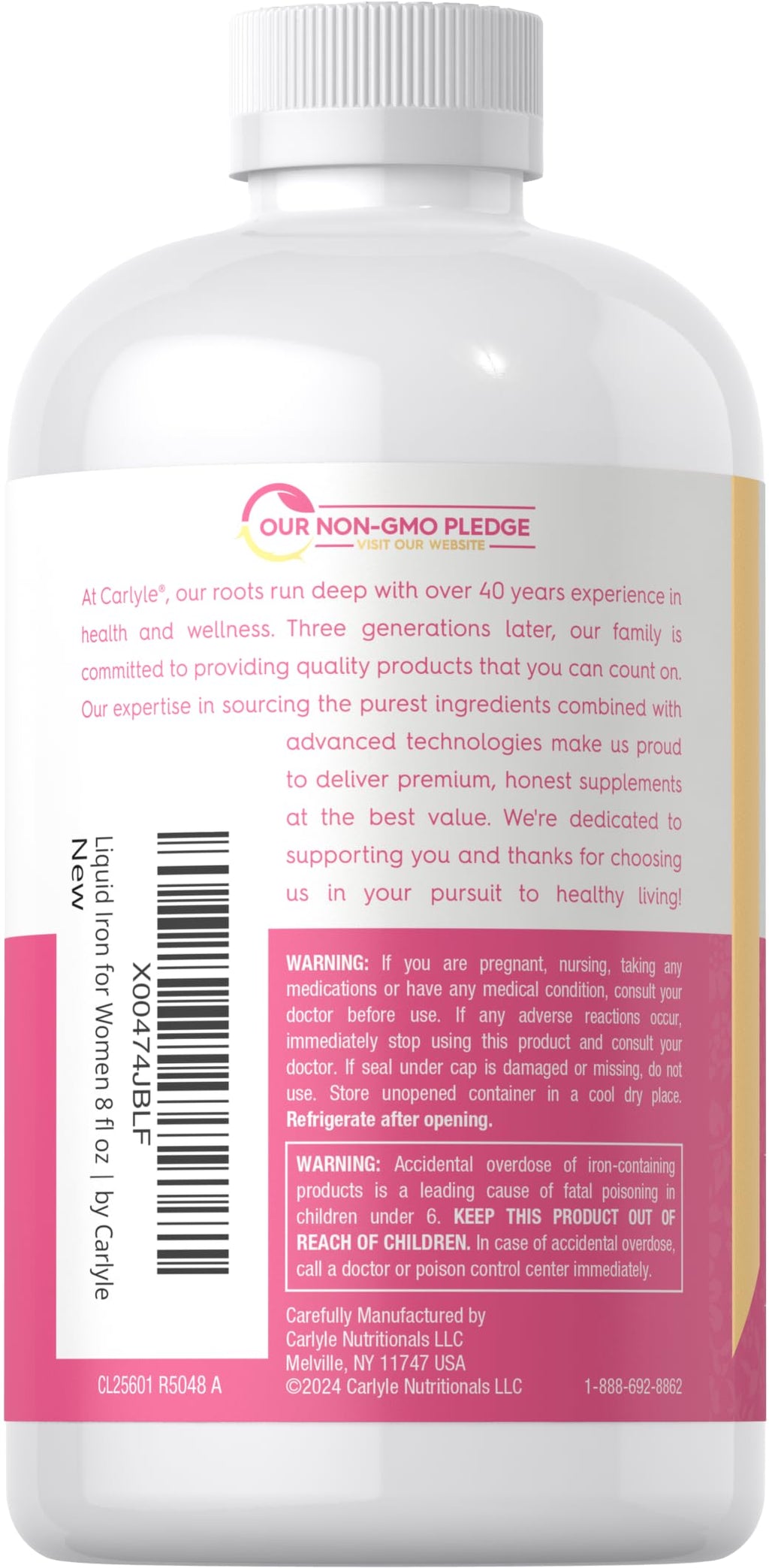 non-GMO iron for women's wellness