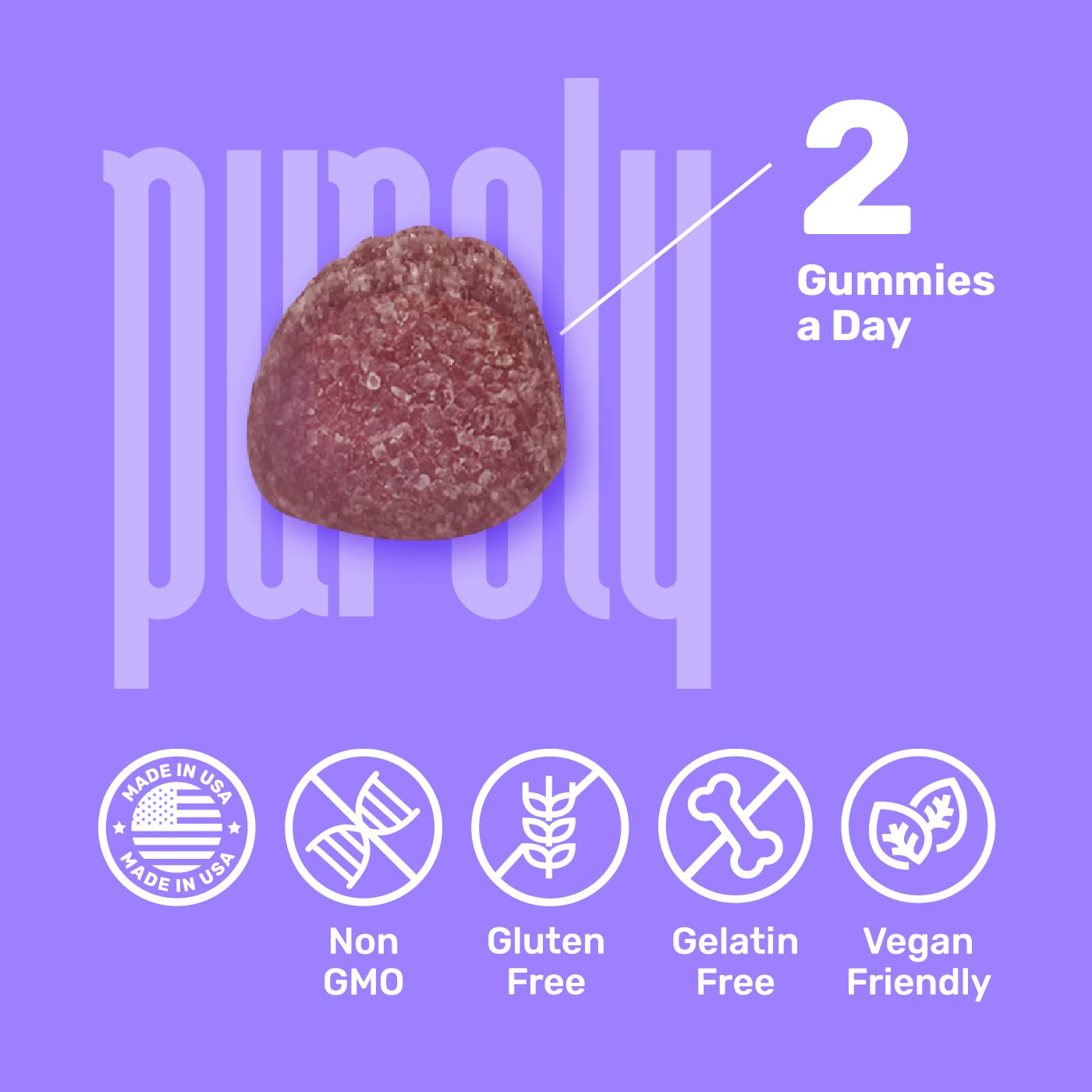 non-GMO iron gummies for health