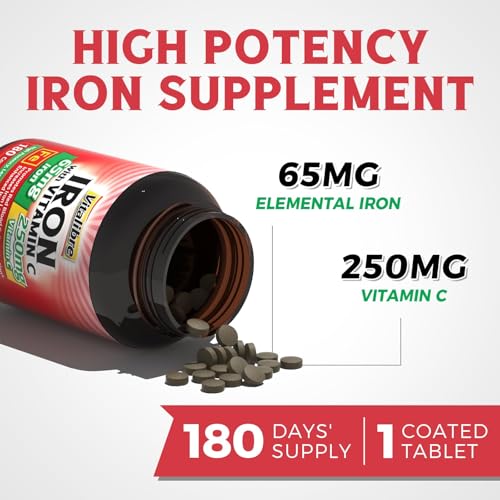 non-GMO iron supplement capsules