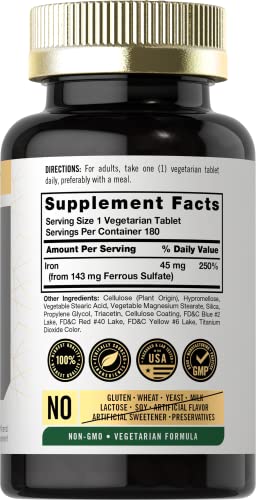 Non-GMO iron supplement for wellness