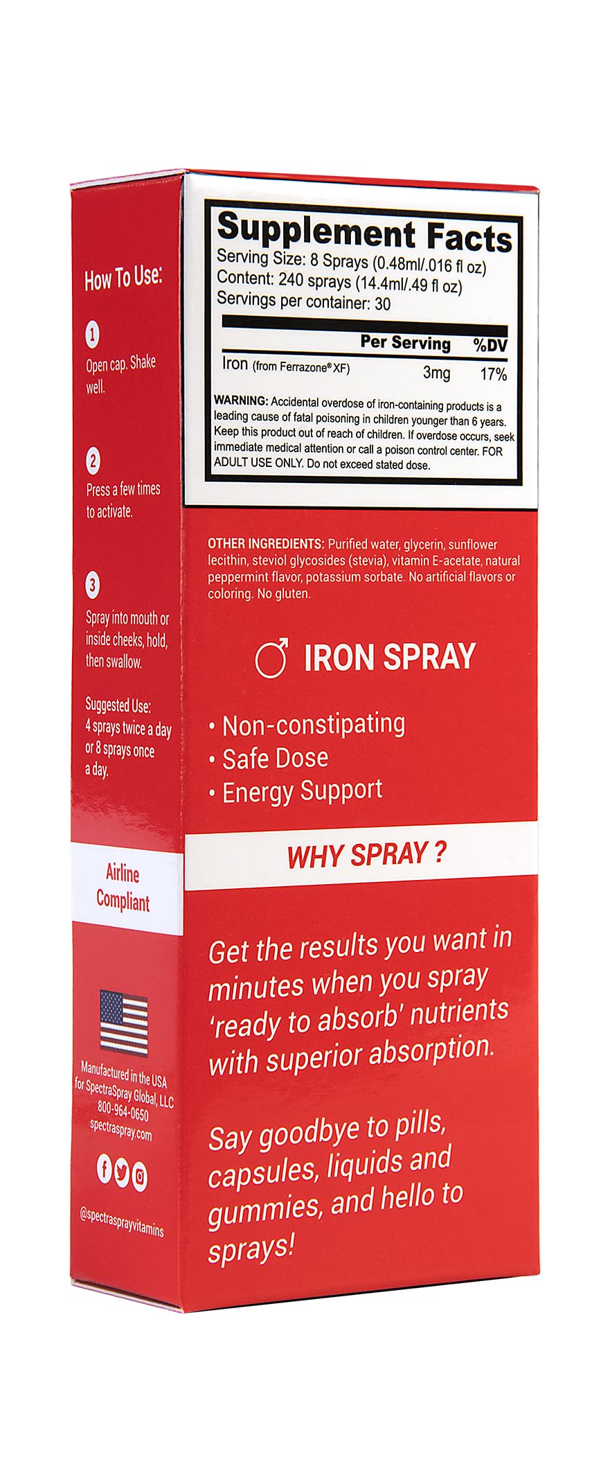 non-GMO iron supplement for wellness
