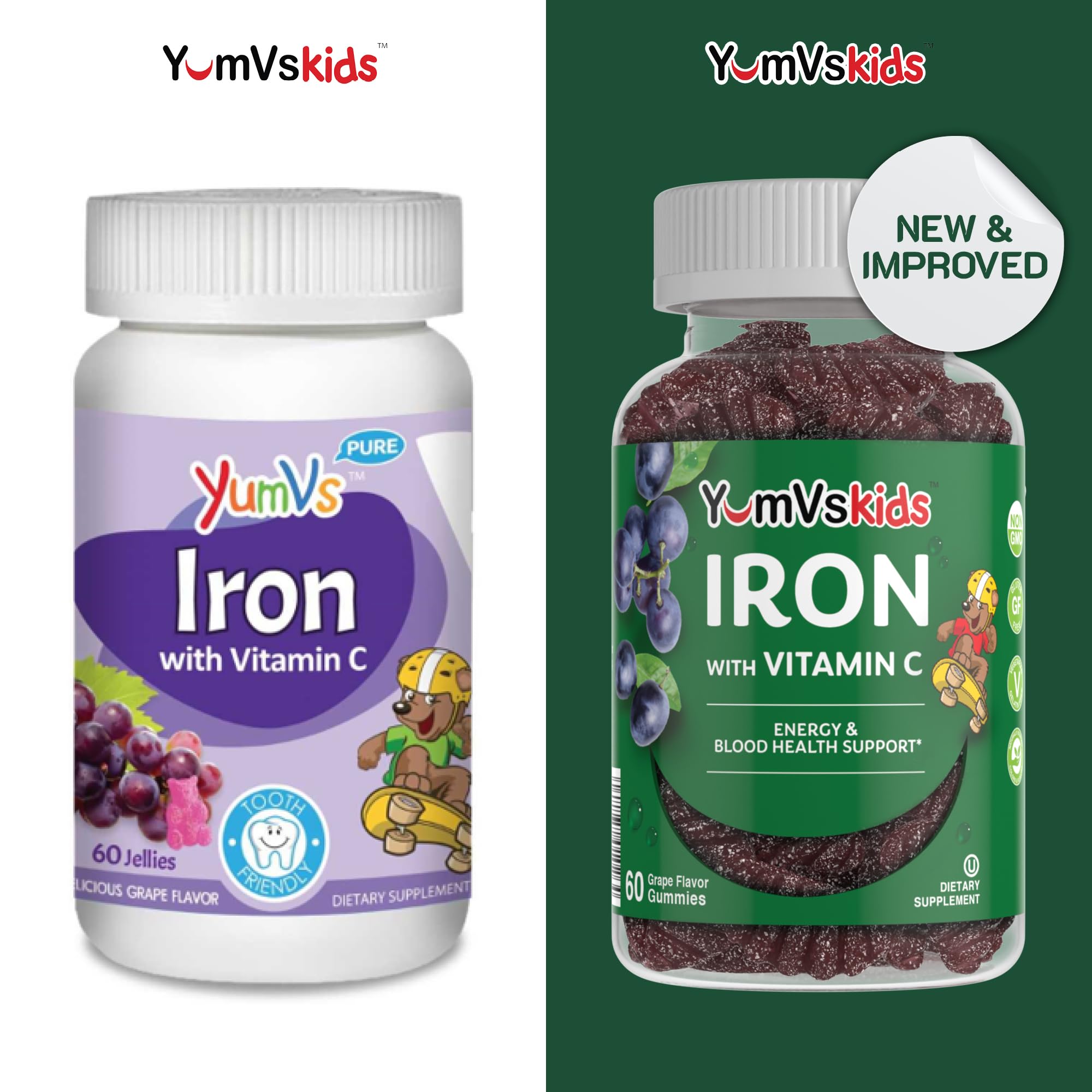 non-GMO iron supplements for kids