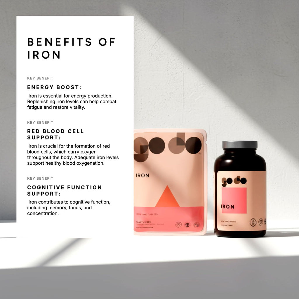 non-GMO iron tablets for health