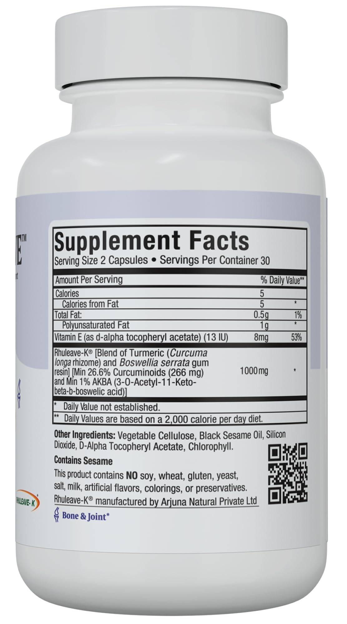 Non-GMO joint relief capsules