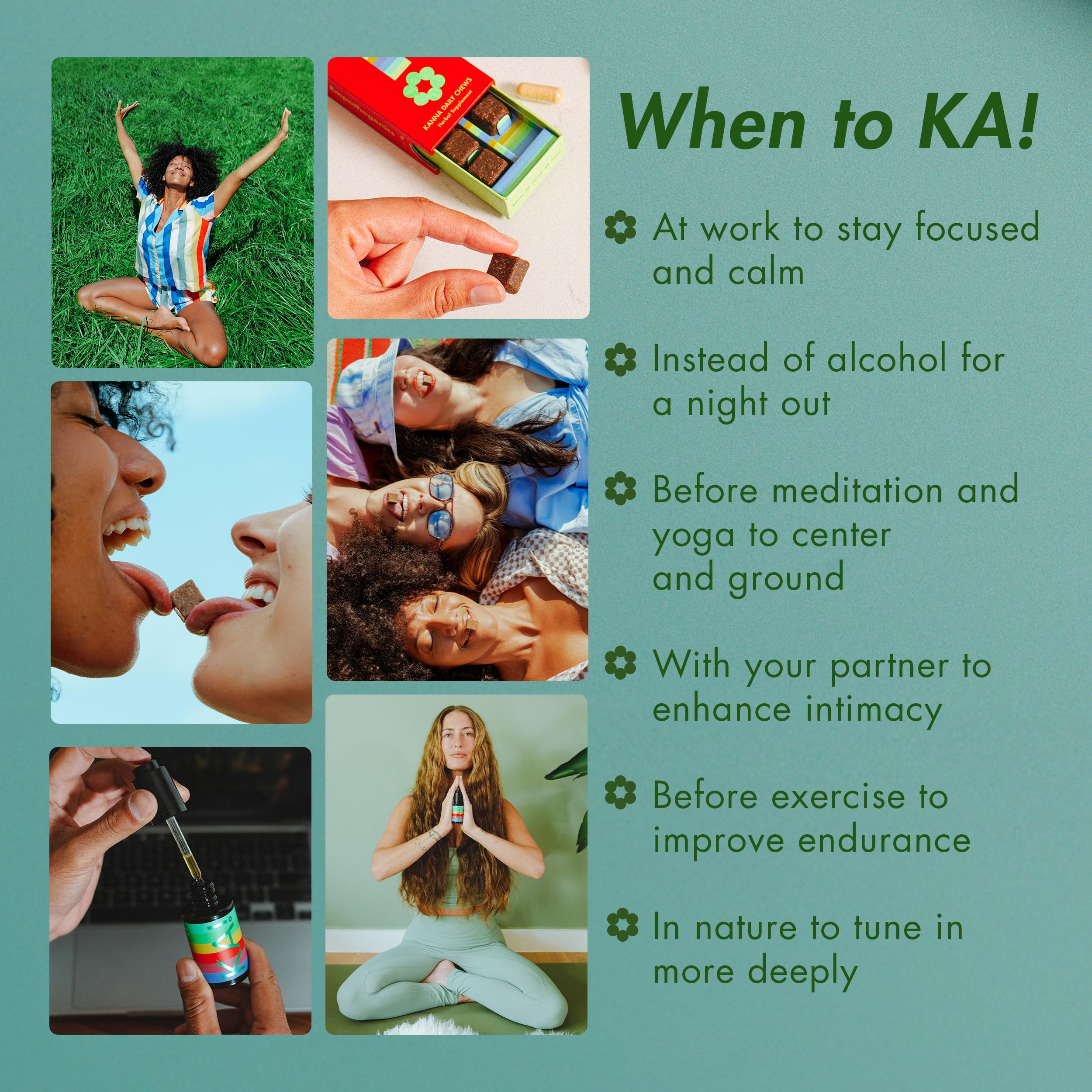 non-GMO Kanna daily chews for vitality
