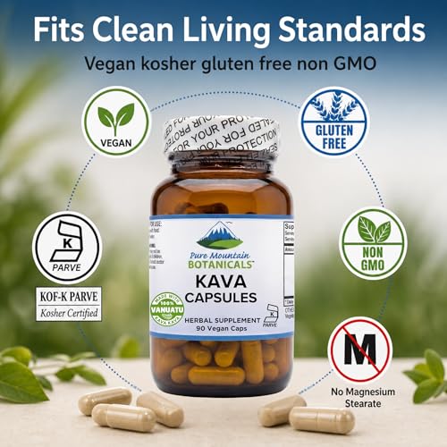 non-GMO kava kava for stress relief