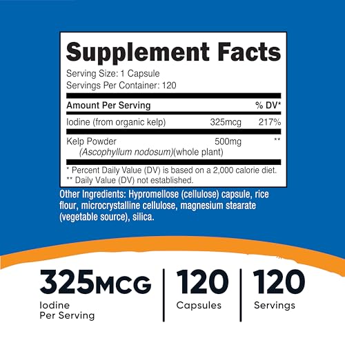 non-GMO kelp capsules for health