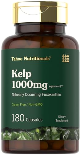 non-GMO kelp capsules for wellness