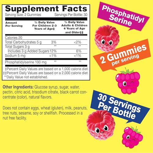 Non-GMO kids cognitive support vitamins