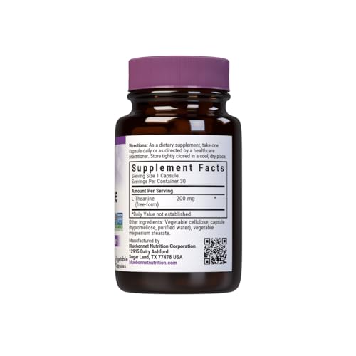 Non-GMO L-Theanine capsules for focus
