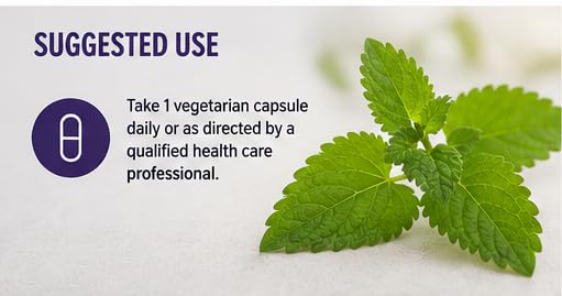 Non-GMO lemon balm extract supplement
