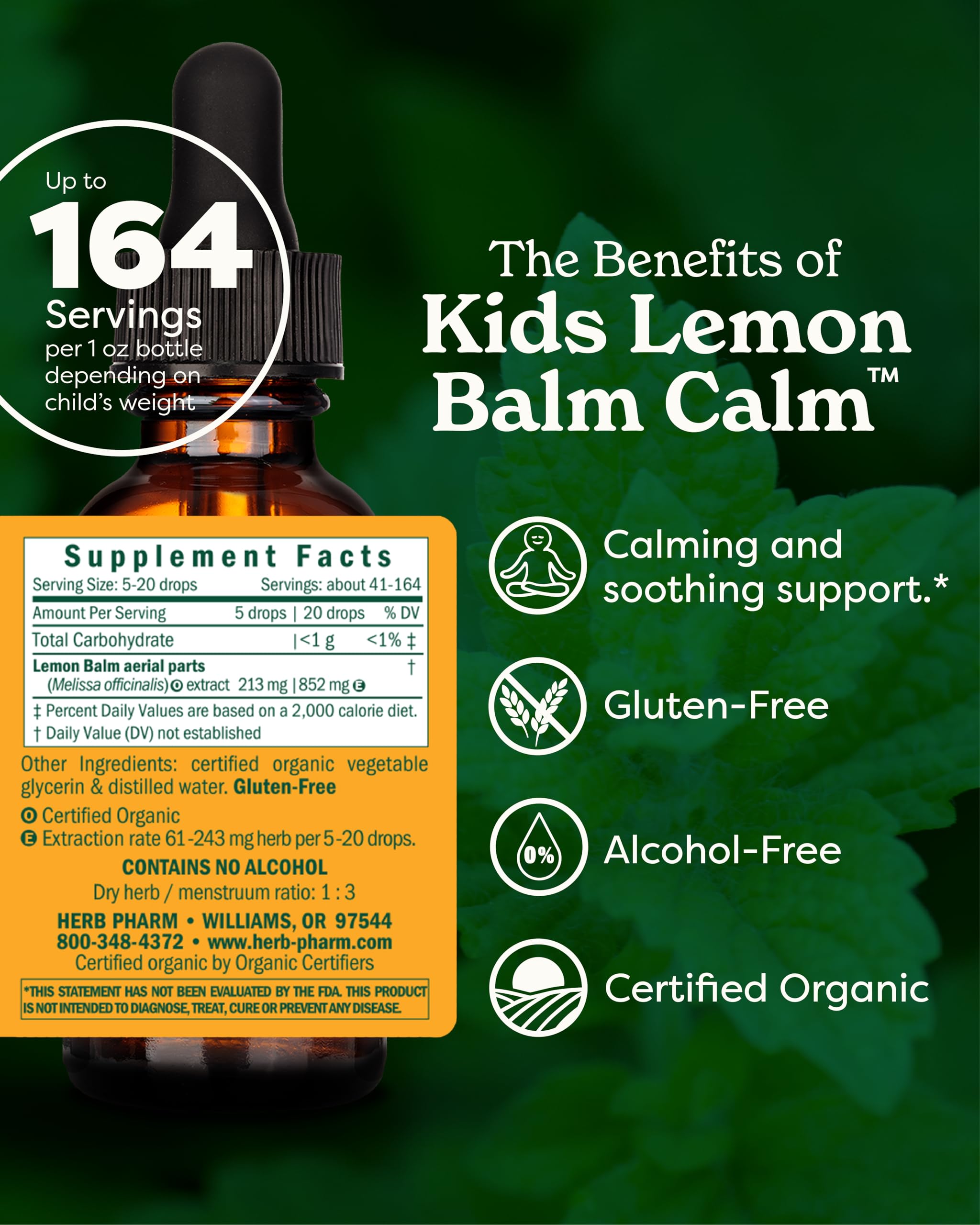 non-GMO lemon balm extract