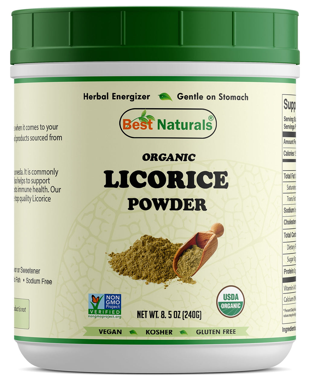 non-GMO licorice root for health